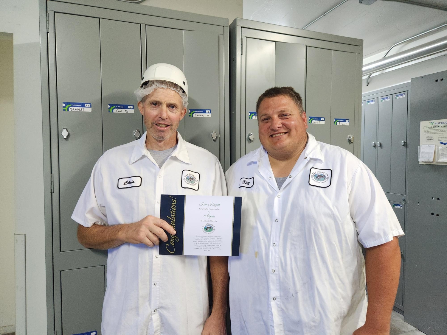 2023 Employee Milestones - Ellsworth Creamery