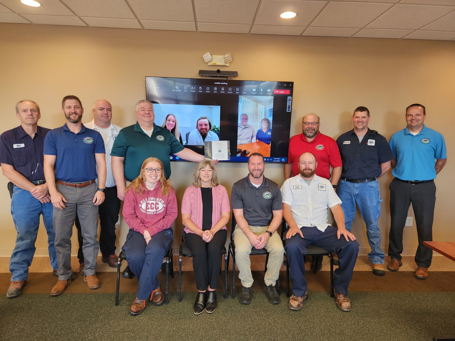 2023 Employee Milestones - Ellsworth Creamery