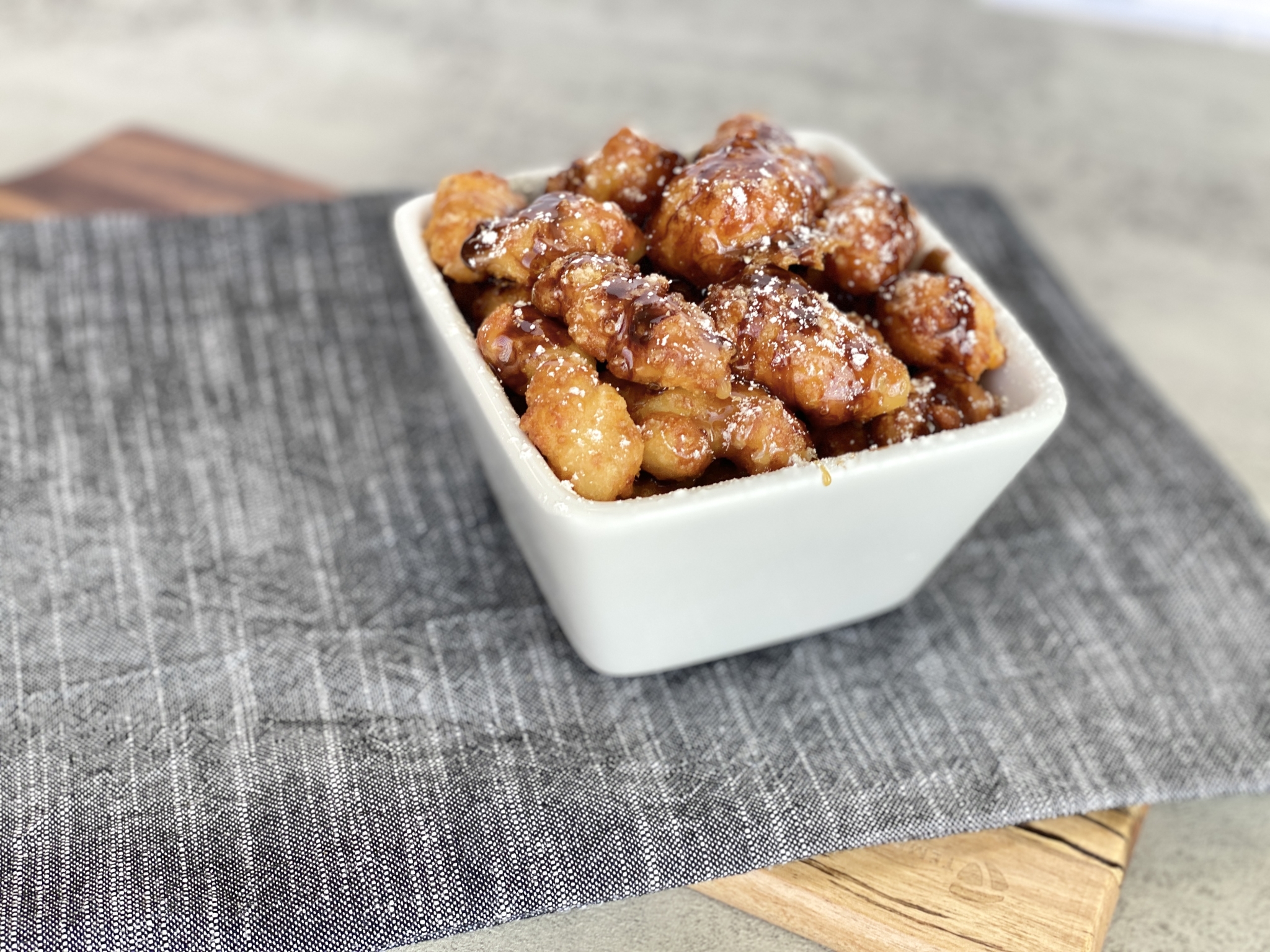 Funnel Cake Cheese Curds - Ellsworth Creamery