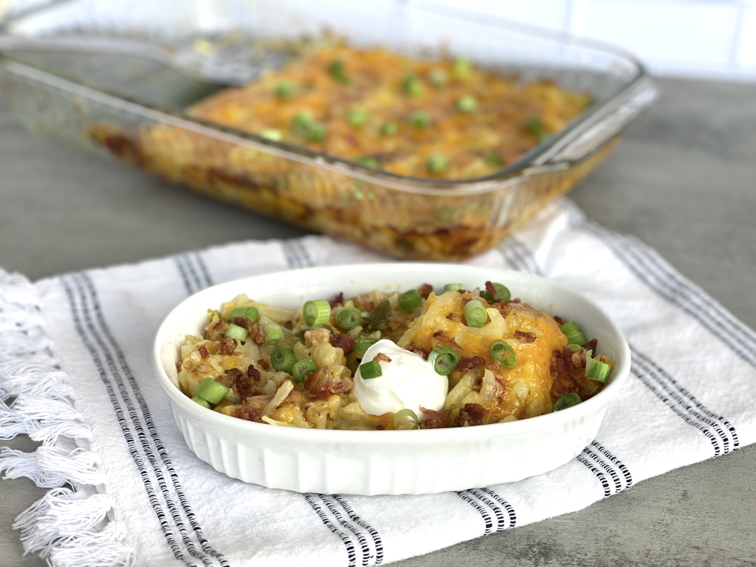Loaded Hashbrown Casserole - Ellsworth Creamery