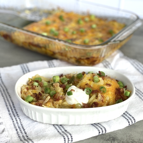 Loaded Hashbrown Casserole - Ellsworth Creamery